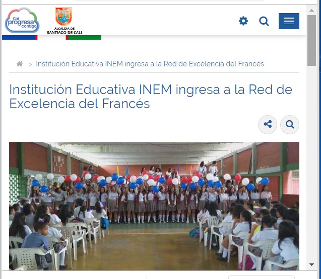 Rectoría I.E INEM Jorge Isaacs Cali: Proyección a la comunidad ...