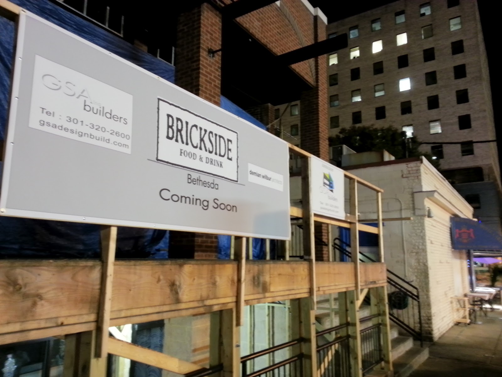Robert Dyer @ Bethesda Row: "COMING SOON" SIGNS GO UP AT BRICKSIDE FOOD ...