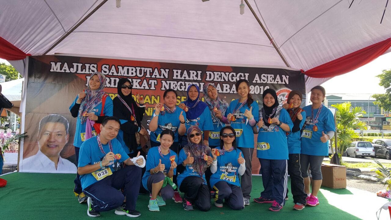 LAMAN WEB RASMI SMK BATU SAPI: HARI DENGGI ASEAN PERINGKAT SABAH 2016