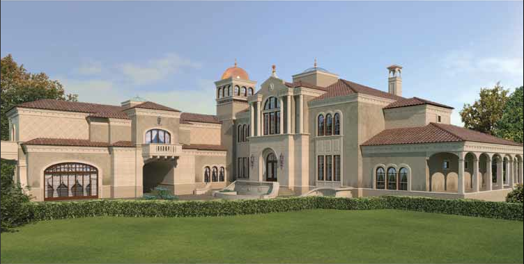 Mansions & More: European Mansion Design with Floor Plans