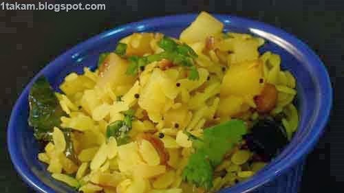 Atukula upma - Andhra's famous quick and famous breakfast recipe - cook ...