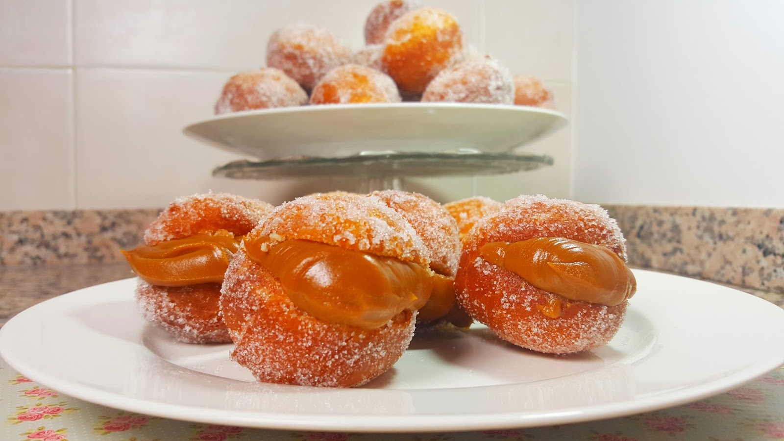 Bolas de Fraile DELICIOSAS berlinesas suspiros de moja