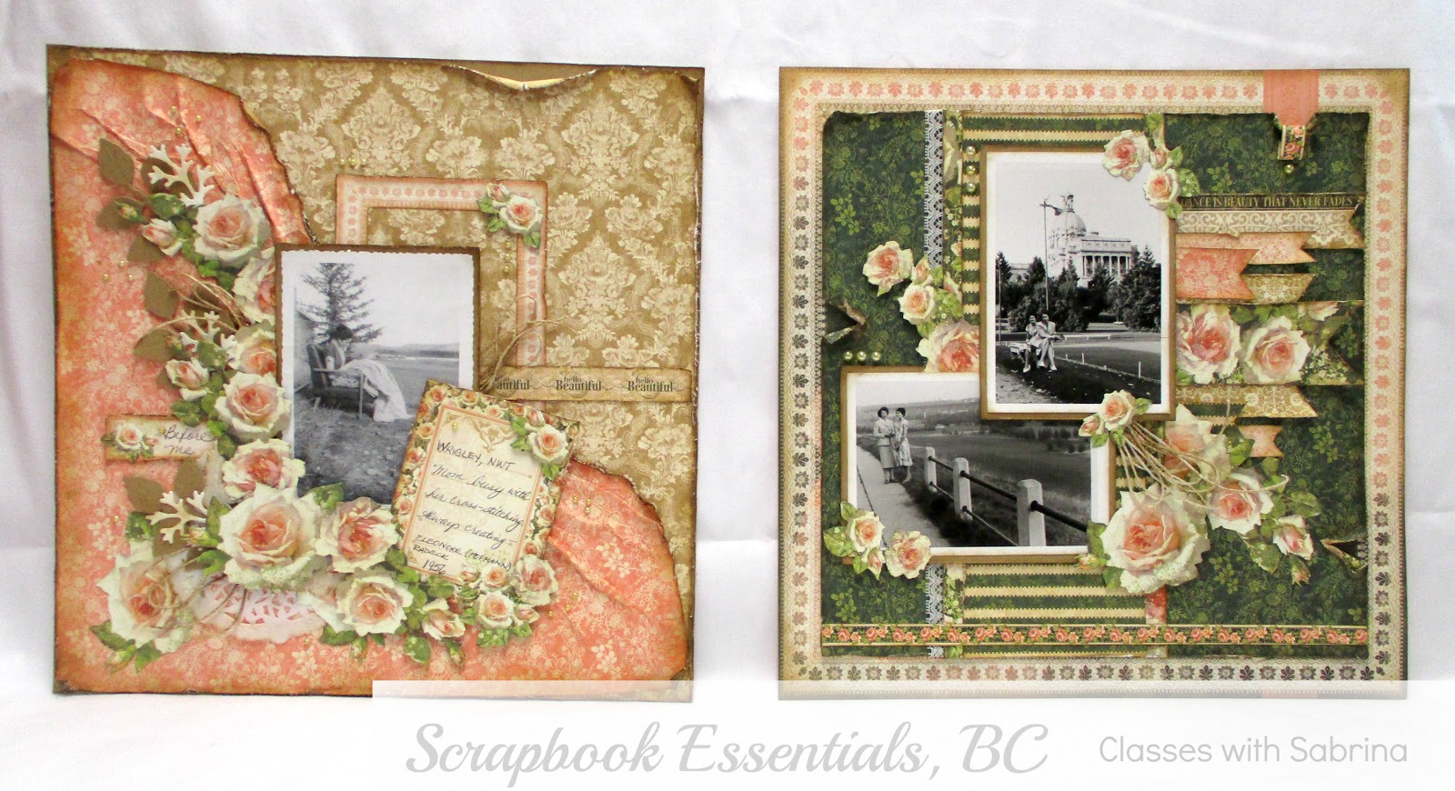 Graphic 45 Portrait of a Lady Vintage Layout Class Series #1 | Aspiring ...