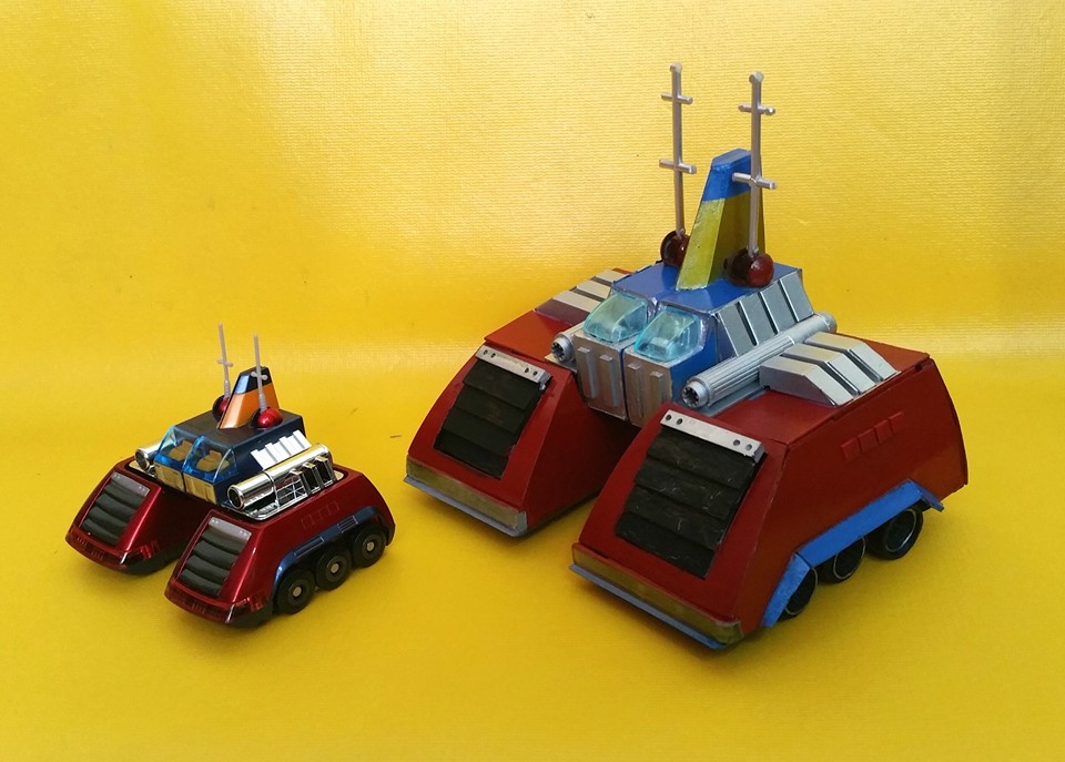Ultraelectromagnetic Awesome Voltes V Scratch Built From Mega Size RX ...