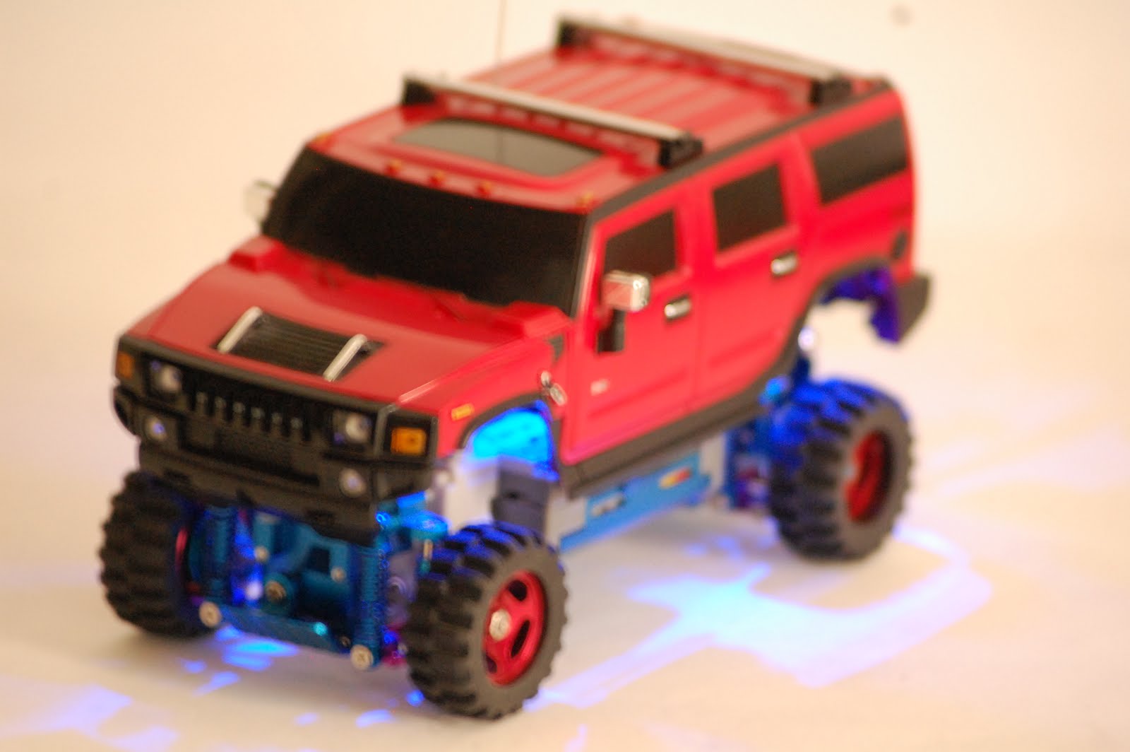 Southern Comfort Rc Garage: SUPER RARE RED H2 HUMMER-CUSTOM-GPM