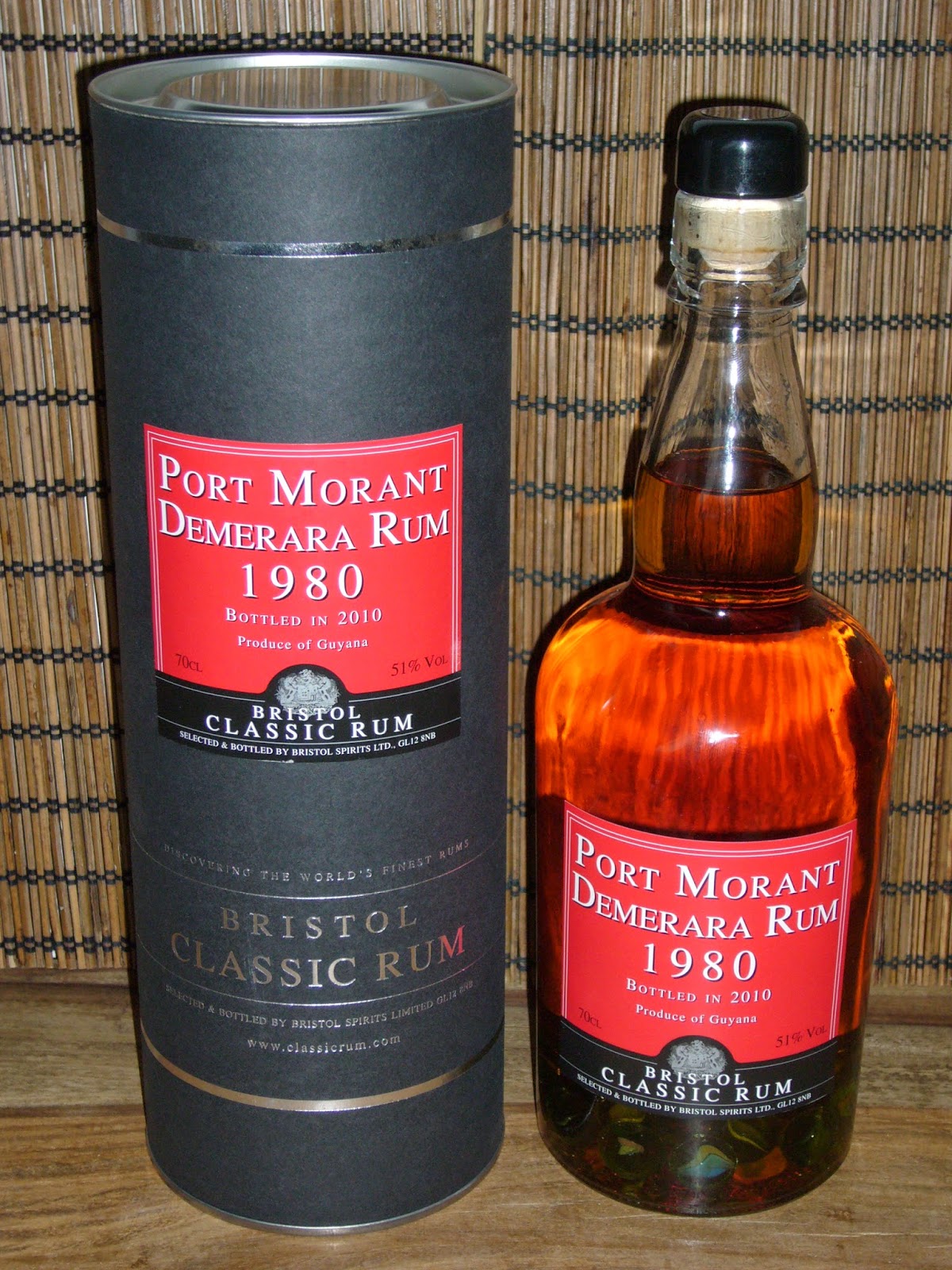 Barrel-Aged-Mind: Bristol Classic Rum Port Mourant 1980 30 YO