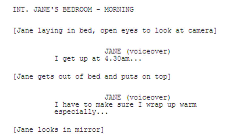 Dawn Cope's G321 Media Blog: Research on Script Layouts