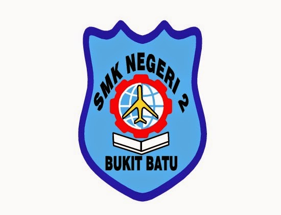 LOGO SMKN 2 BUKIT BATU ~ SMKN PENERBANGAN BUKIT BATU