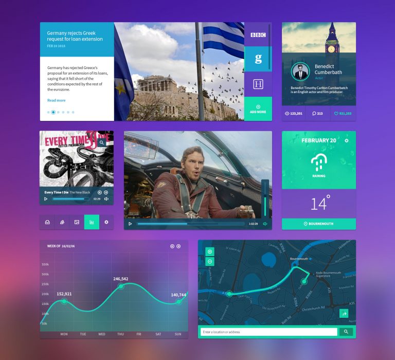 10 Free UI Kits for Designers