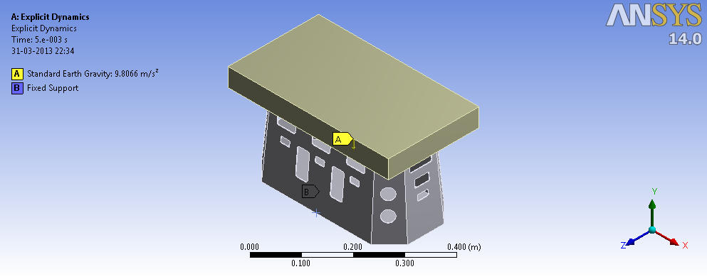 Aman V Kalia || CAD Portfolio: Explicit Dynamics -ANSYS- Impact ...