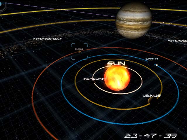 3d Solar System Model :: 3d Puzzle Image