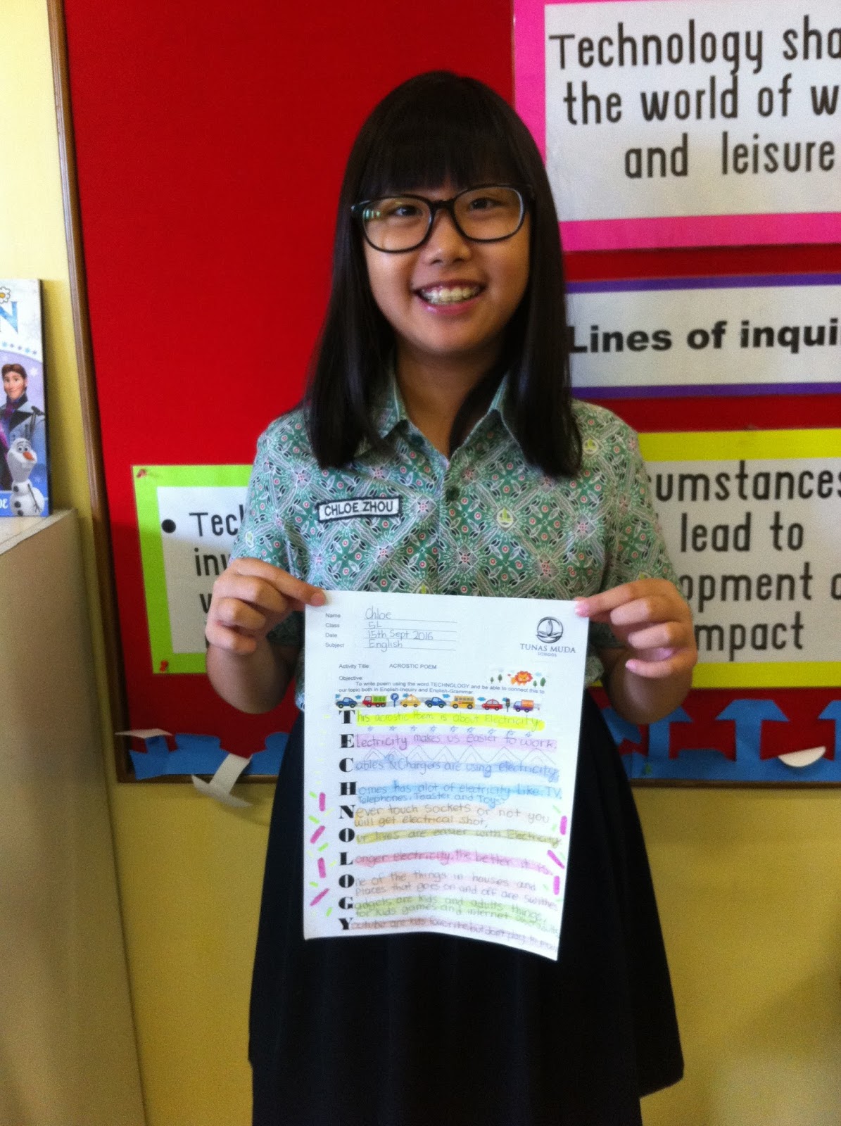 5LofRoom15: Technology`s Acrostic Poem!