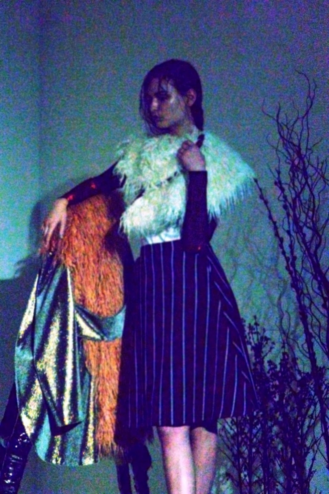 The New Noir: Shao Yen AW14 at London Fashion Week