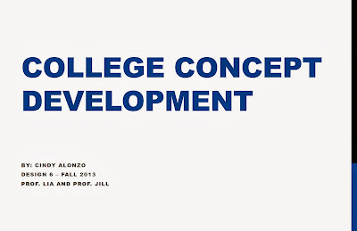 ARCH3610F13CINDYALONZO: CONCEPT DEVELOPMENT MODEL