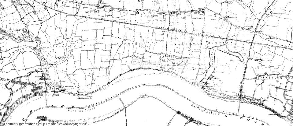 Barking Riverside: Historic Maps