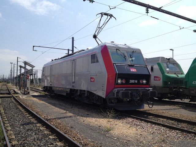 LA PASSION DU TRAIN: BB 26014 au Bouget ce Jeudi