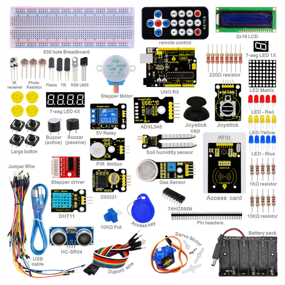 Arduino Super Starter Kit - Byte Black