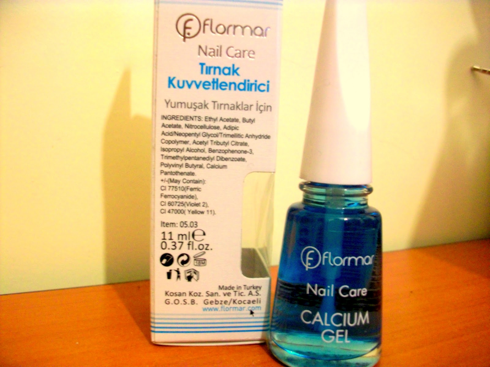 epuyi: Flormar Calcium Gel