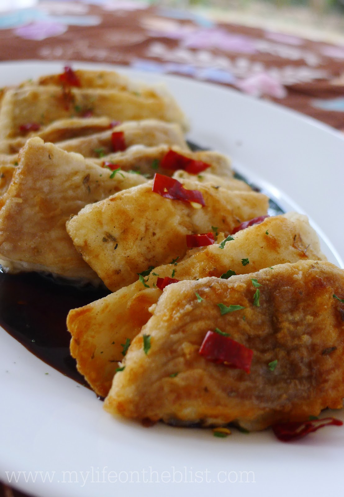 My Life on the B-List: Garlic Infused Thai Tilapia Recipe