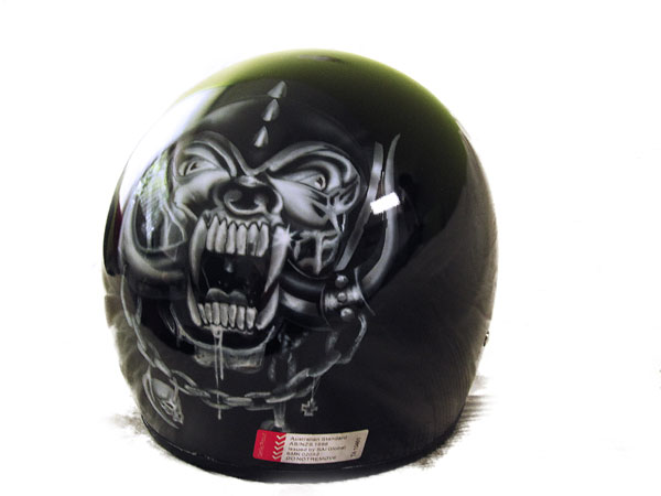 Lane Splitter: Motorhead Helmet Done