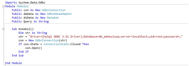 Cara Koneksi Visual Studio (2010) / Vb.Net ke SQL dengan menggunakan ...