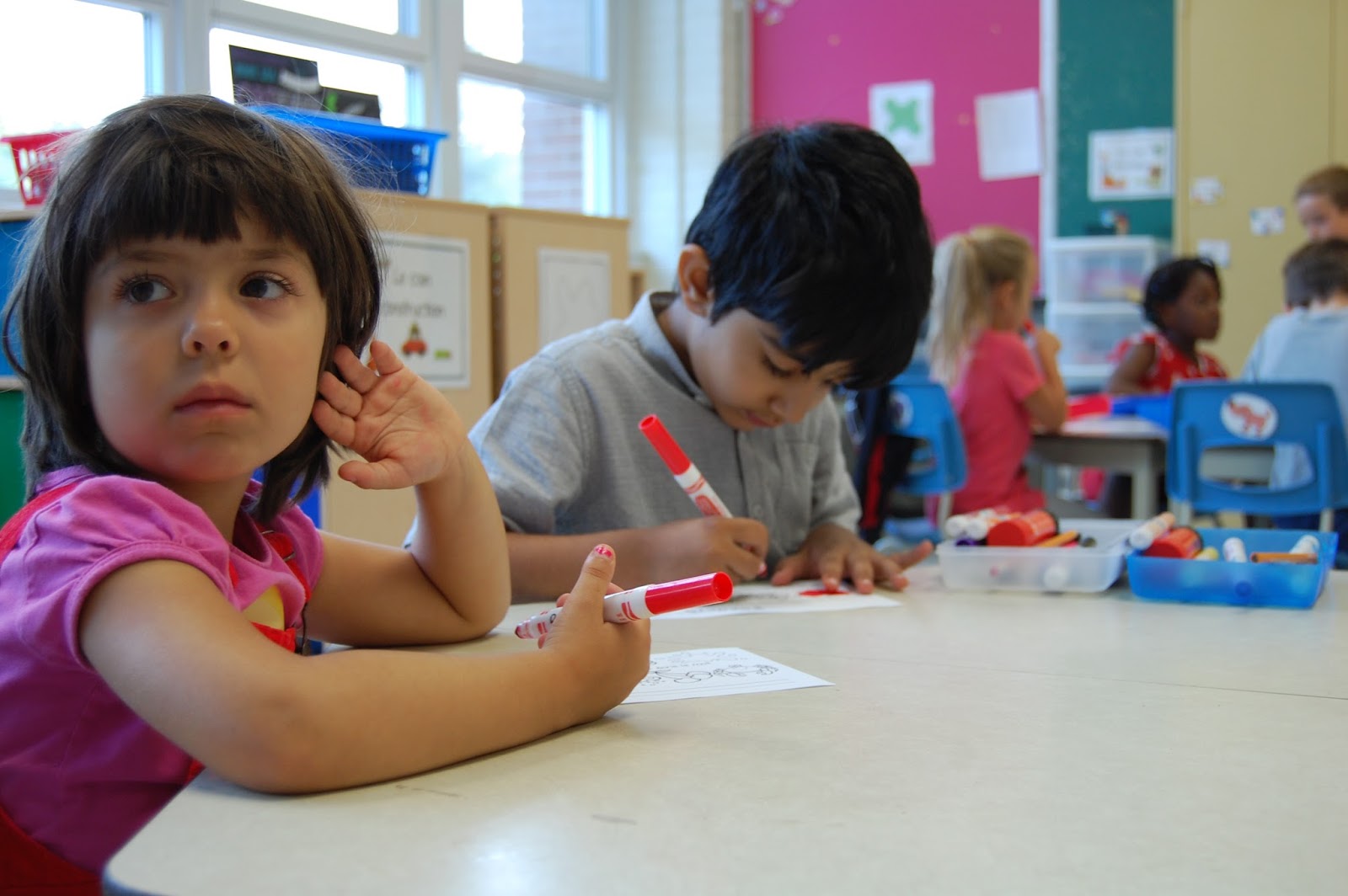La maternelle de Mme Léa: Rouge