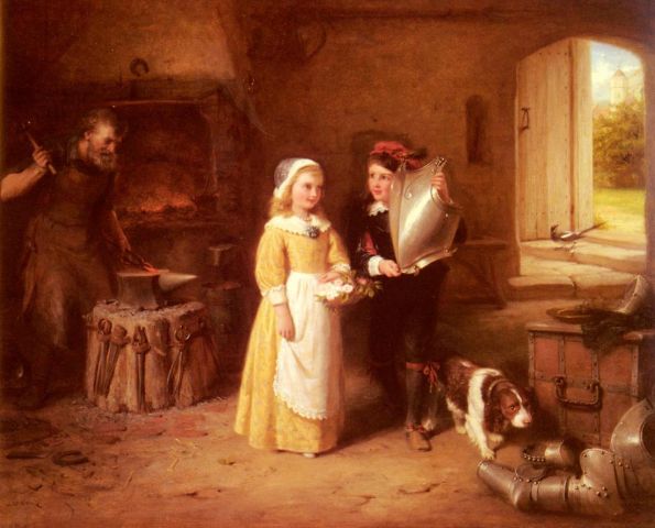 Maher Art Gallery: George Bernard O'Neill (17 July 1828 – 23 September 1917