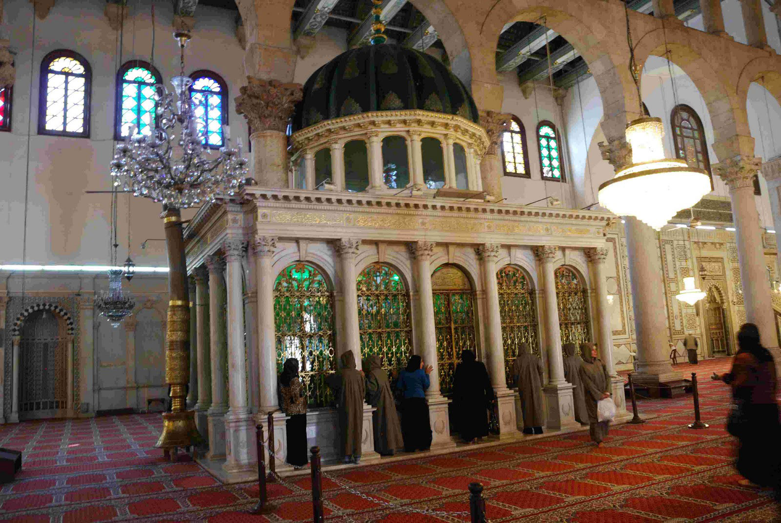 Syrian Civil War Left Umayyad Mosque Fired | Traveling Tour Guide