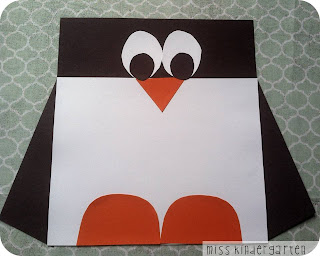 Square Paper Penguins | Munchkins and Mayhem