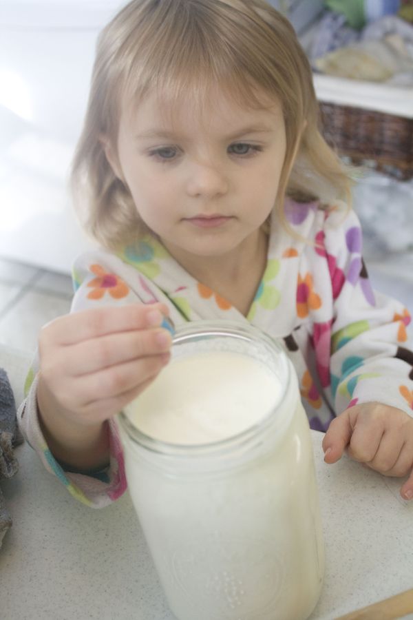 Kids Can Explore States of Matter by Making Butter - Life with Moore Babies