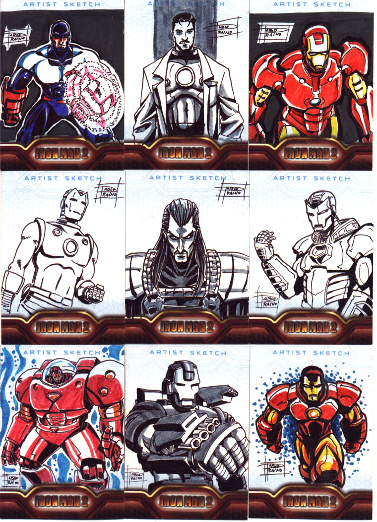 UFO Catcher From Hell: The Art of Pablo Praino: Enter the Iron Man 2 ...