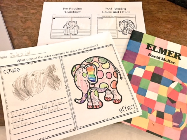 Primary Graffiti: Elmer {Low Prep Resources}