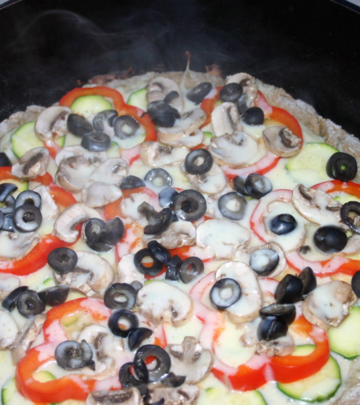 Manuscripts, Menus, and Makeovers: Vegetable Ranch Dutch-Oven Pizza ...