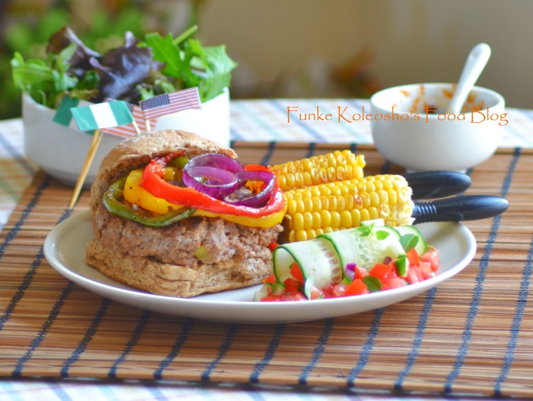 July The 4th Suya Burgers