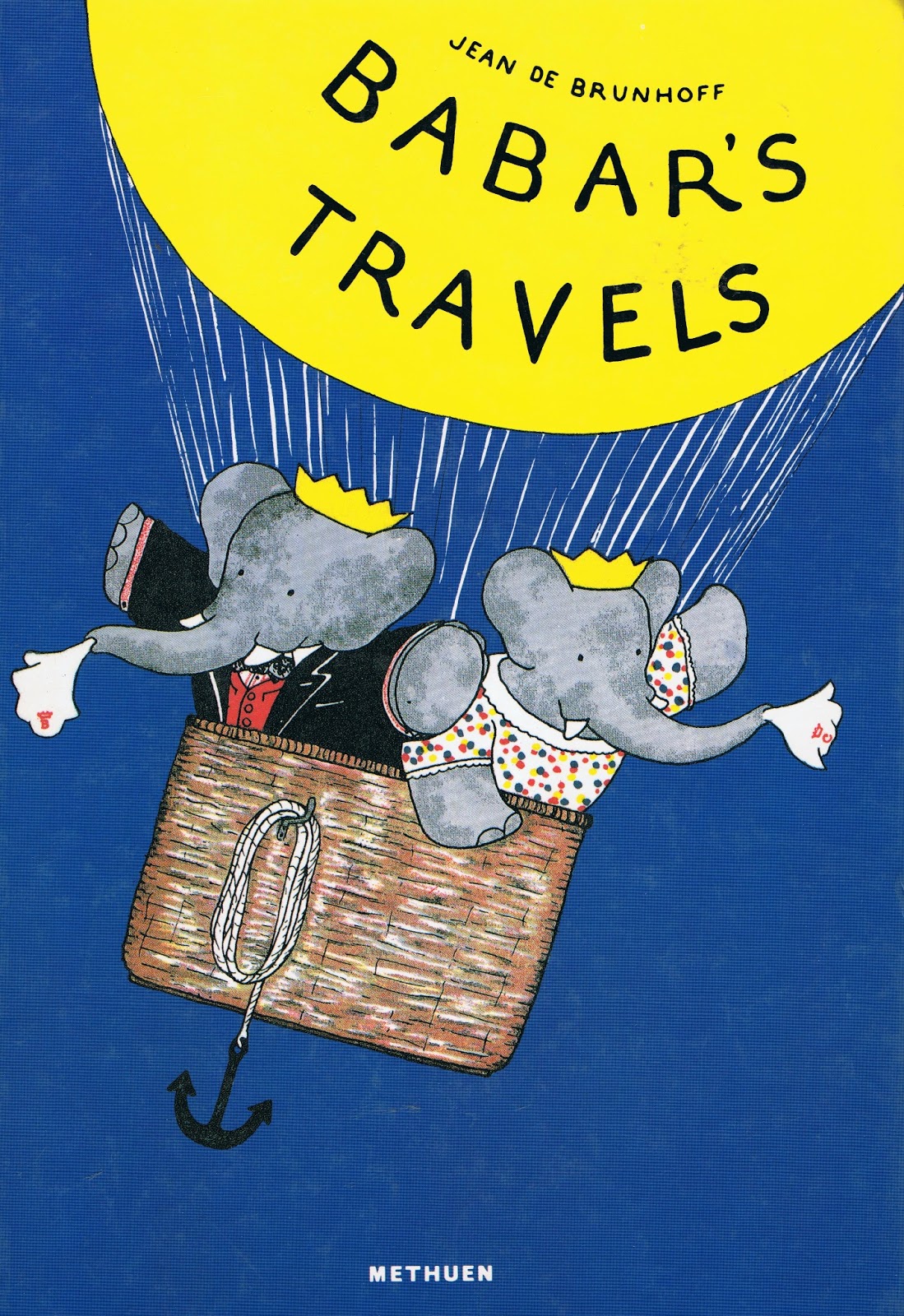 Little Library of Rescued Books: Babar's Travels by Jean de Brunhoff