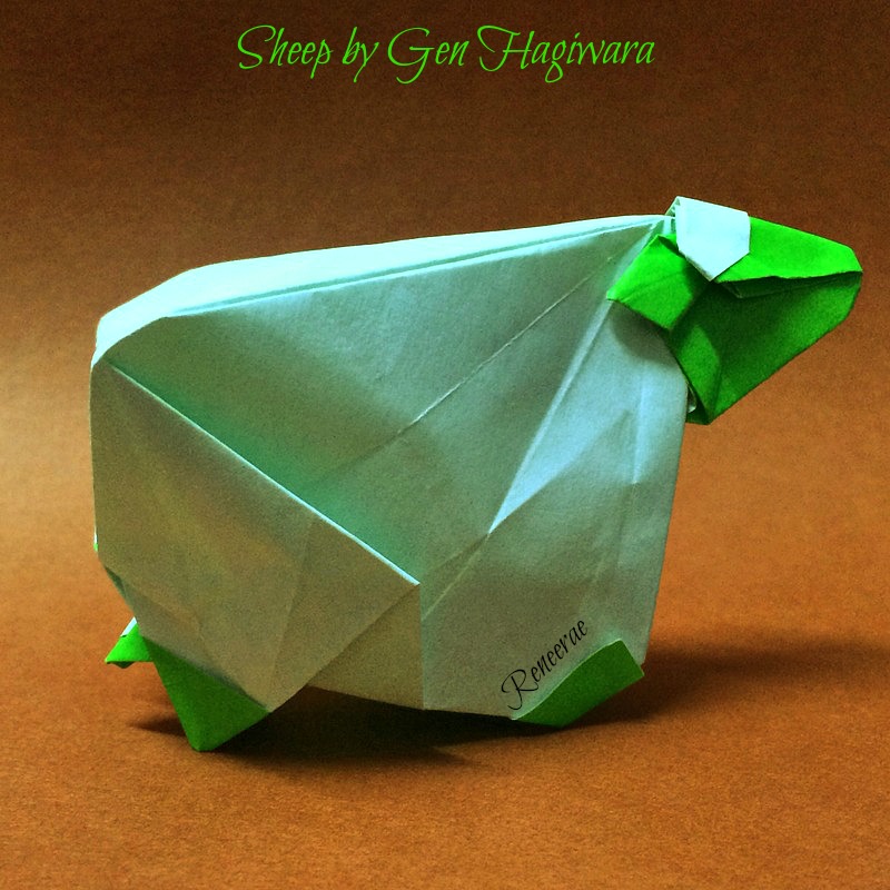 Life's Simple Pleasure: Origami Creations - Amazing 3D Sheep