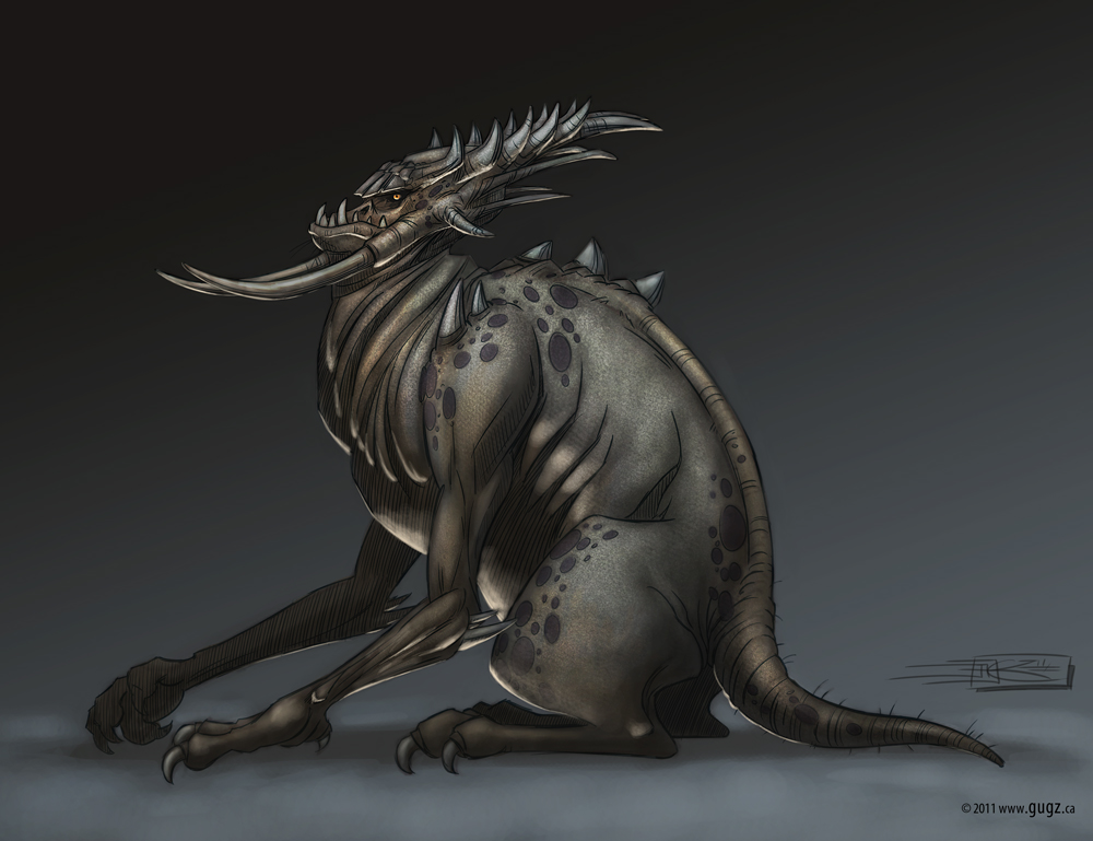 Augusto's Art Blog: Tusk Creature