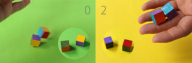 Same color dice game - Journey into Creativity