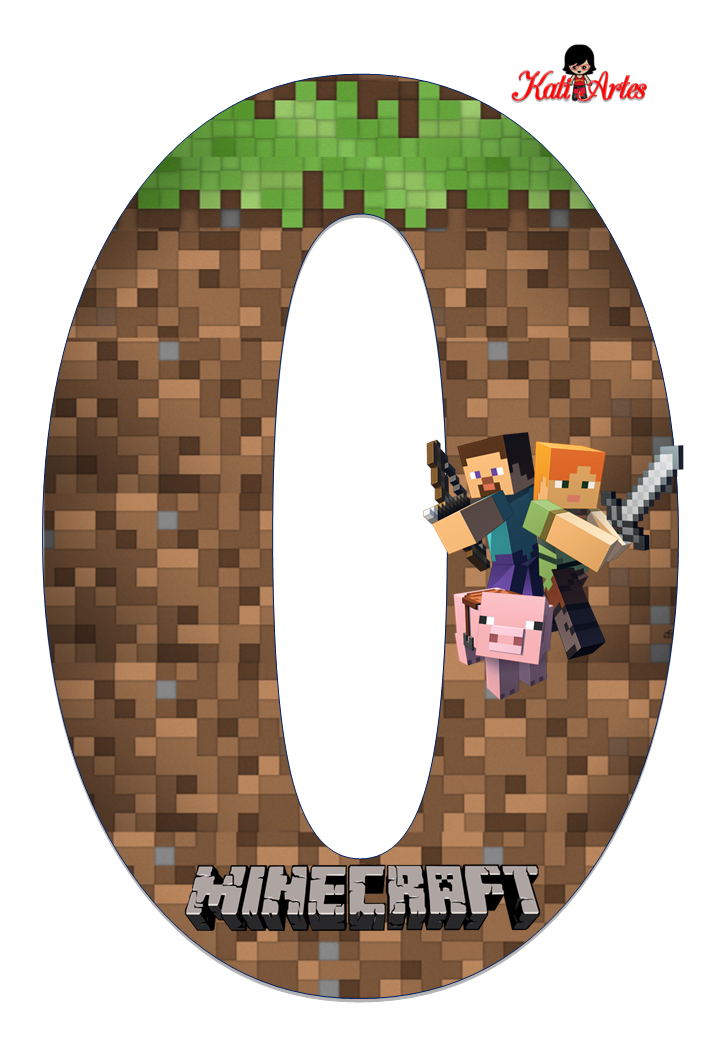 Abecedario de Minecraft. Minecraft Alphabet. - Oh my Alfabetos!