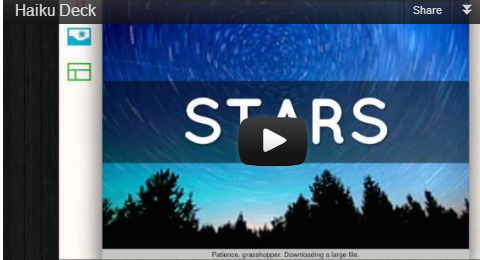 Education Technology - theory and practice: Haiku Deck for iPad