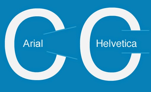 Typostation: Arial Vs. Helvetica