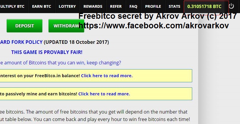 - Freebitco Strategy by Akrov Arkovich -: DETAILS ABOUT FREEBITCO STRATEGY