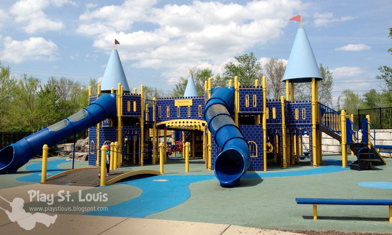 Play St. Louis: Zachary's Playground at Hawk Ridge Park, Lake St. Louis