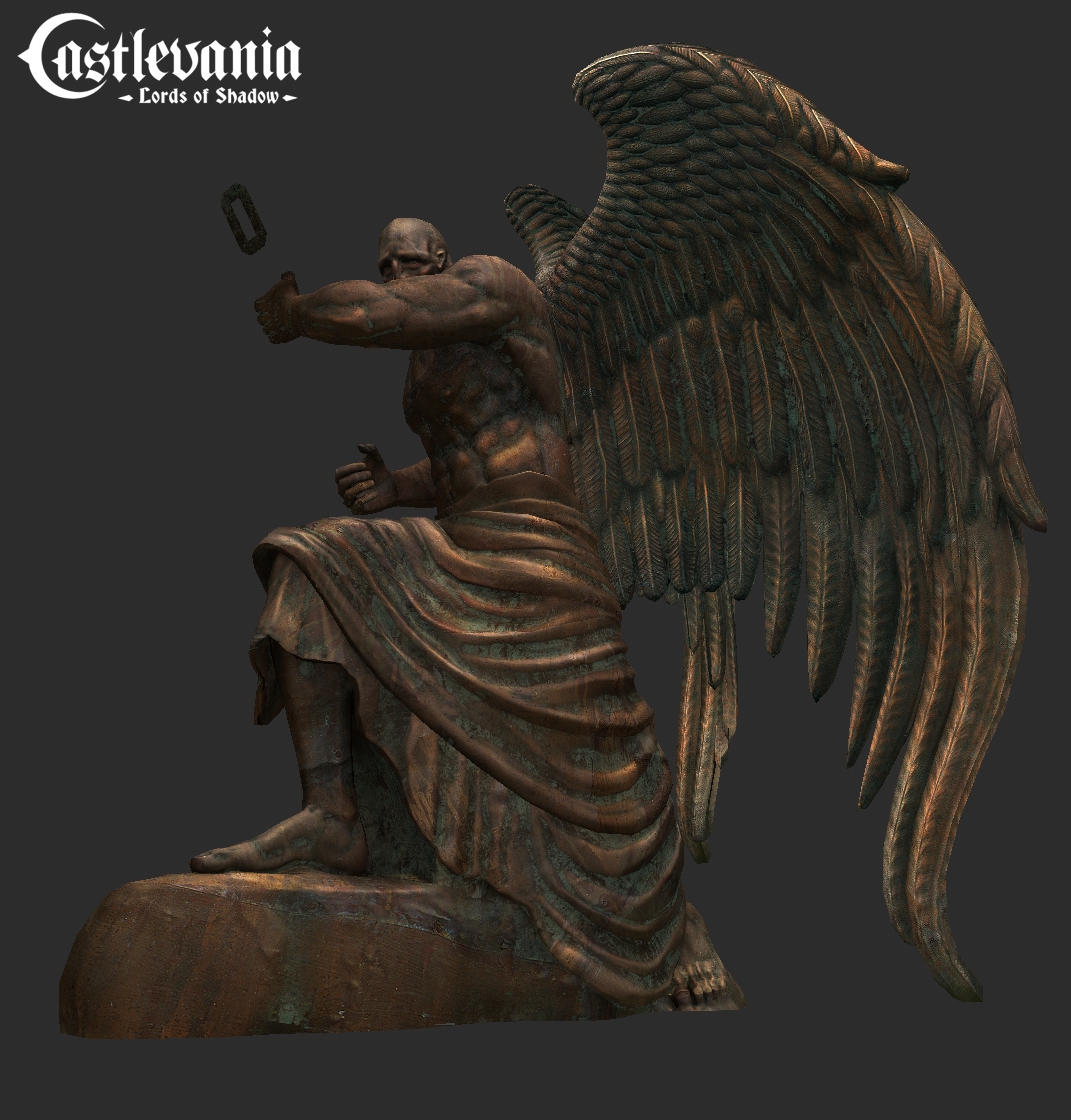 Jose Grandal Portfolio: Castlevania: Lords of shadow. Bronze statue