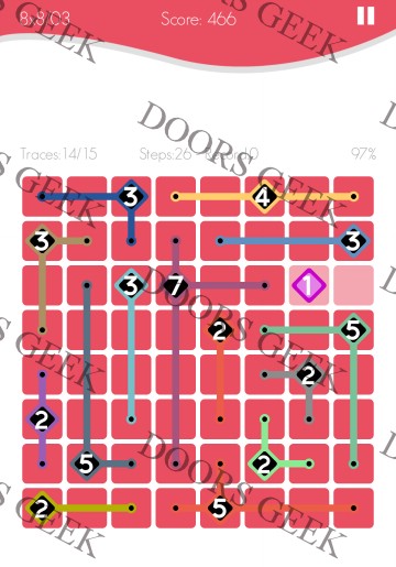 Logic Traces 8x8 Level 3 ~ Doors Geek