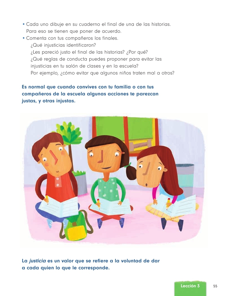 Es justo o no es justo que... - Bloque II - Lección 3