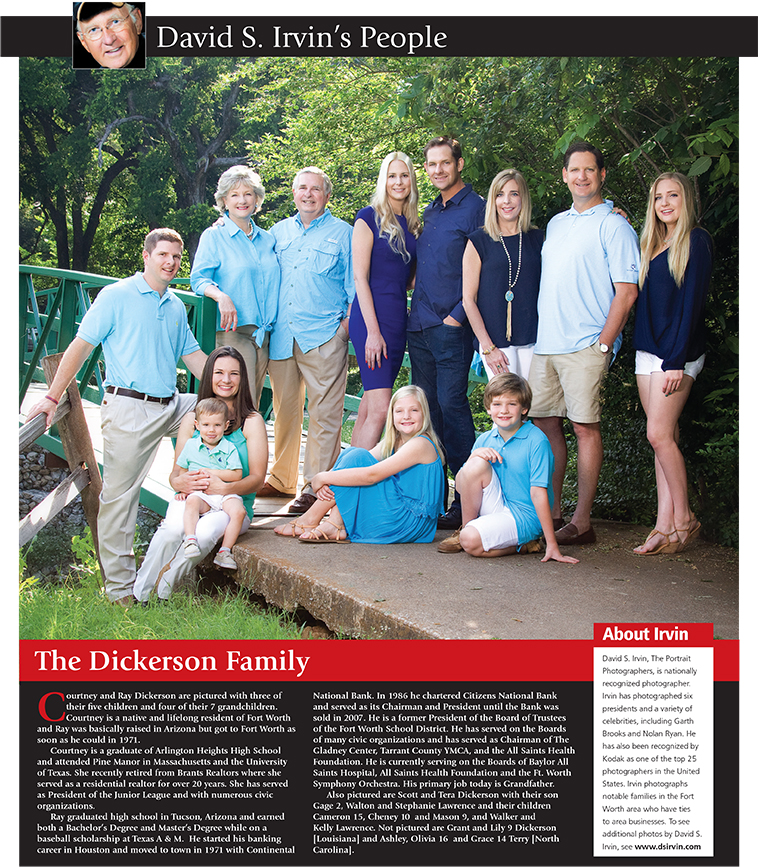 Fort Worth Business Press 2015: The Dickerson Family