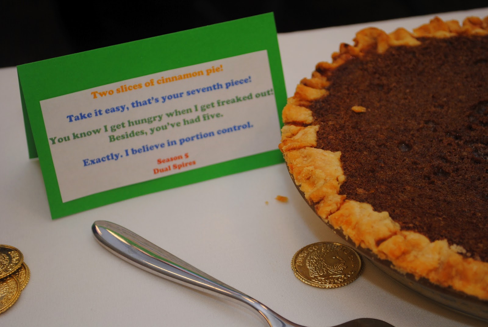 i thought of it second.: psych party.