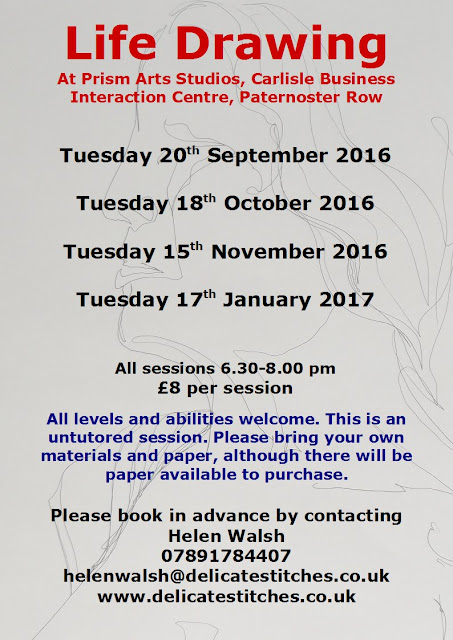 Delicate Stitches: New Life Drawing Sessions