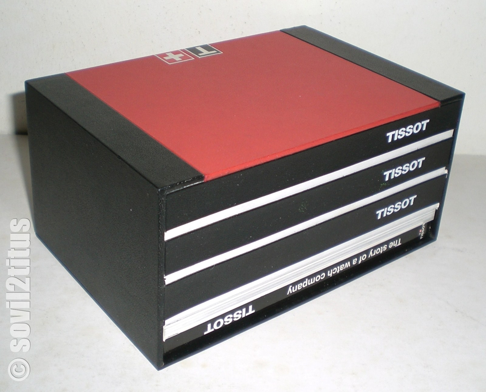 #3491 Tissot Watch Box with Booklets - S$30.00Browse and Buy Family Store